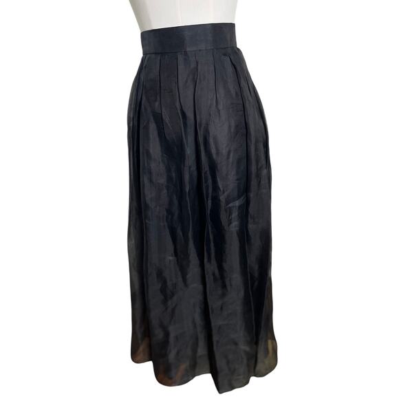 Rena Rowan | Skirts | Rena Rowan Black Silk Maxi Skirt 6 Nwt Formal ...